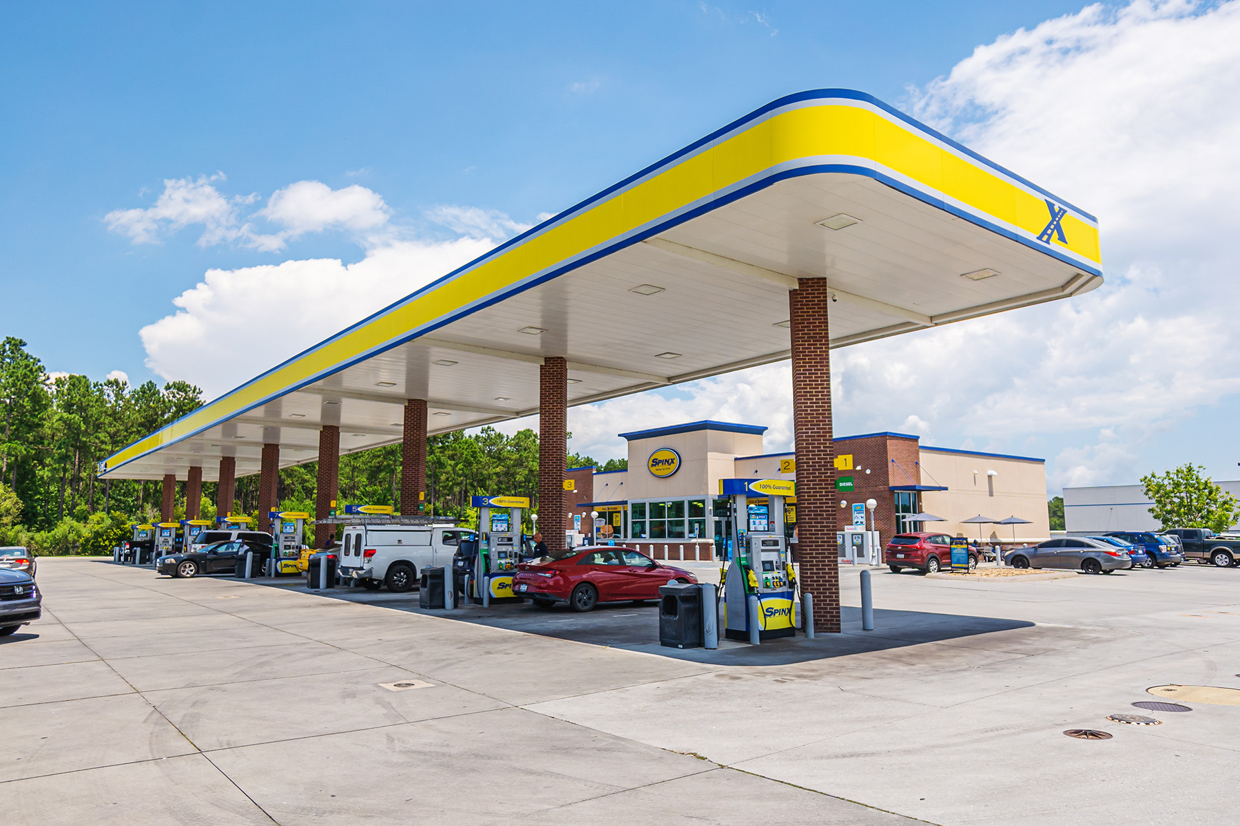 Spinx | Gasoline – E-85 – Diesel – EV Charging