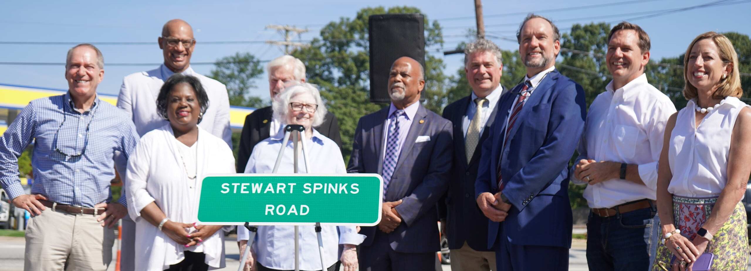 THE SPINX COMPANY AND SCDOT UNVEIL THE “STEWART SPINKS ROAD” IN ...