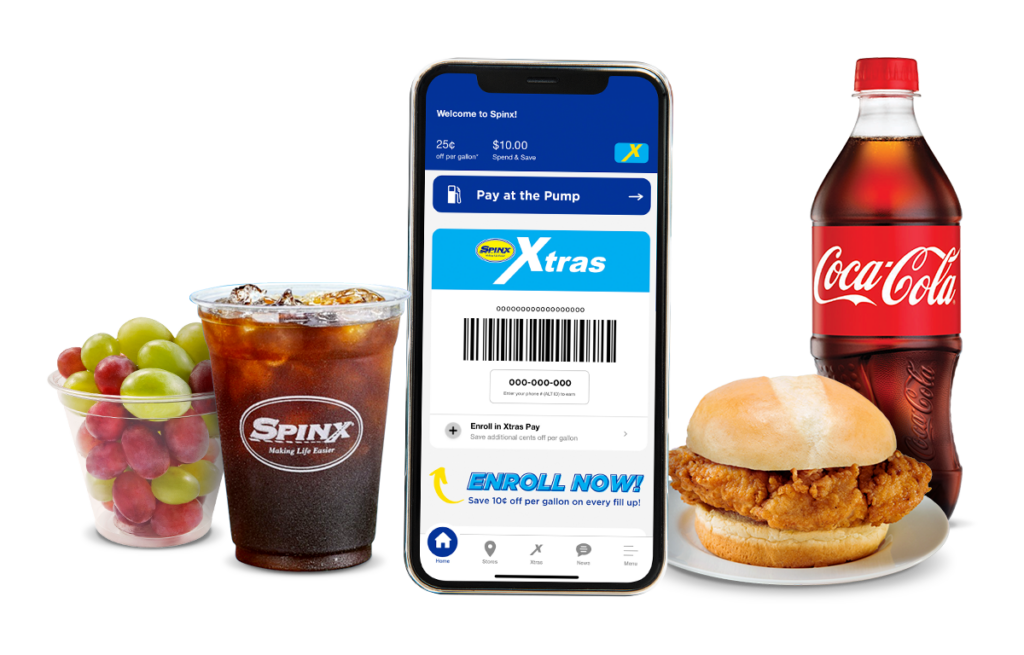Spinx Xtras Mobile Apps for Apple iOS + Android