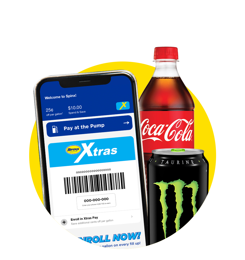 Spinx Xtras Mobile Apps for Apple iOS + Android